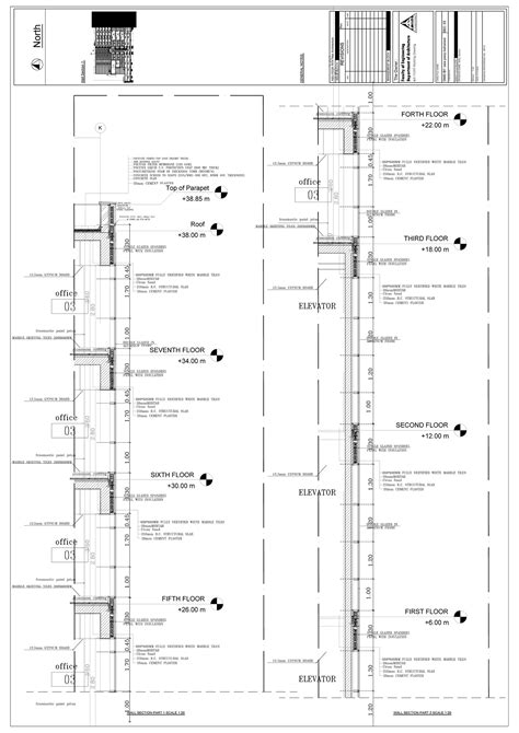 Mixed Use Building Working Drawings 11 Images Behance