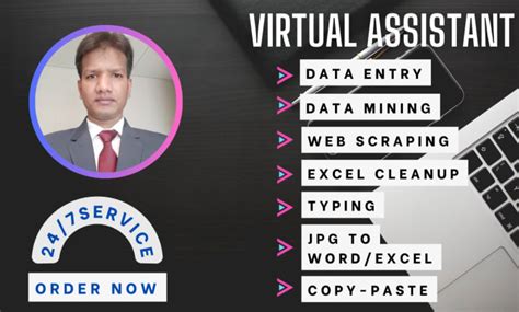 Be Your Administrative Virtual Assistant For Data Entry By S Alam26 Fiverr