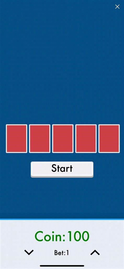Pythonistaでポーカーを作成～ベット機能の追加～