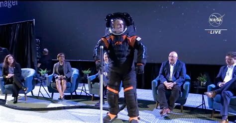 nasa unveils new spacesuit designed to withstand moon s extreme