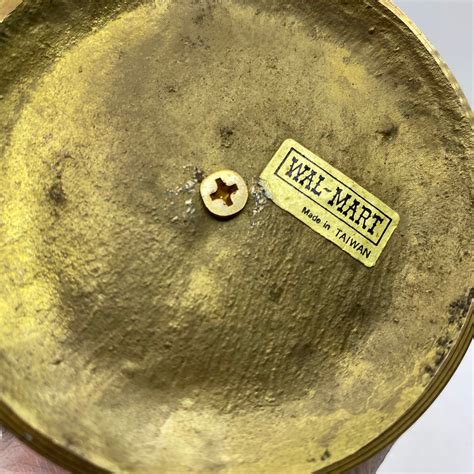 Brass Eagle Paperweightstatue 1970s Vintage Etsy