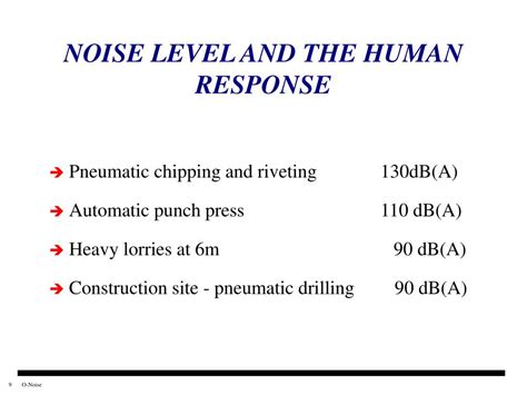PPT OCCUPATIONAL NOISE PowerPoint Presentation Free Download ID 458624