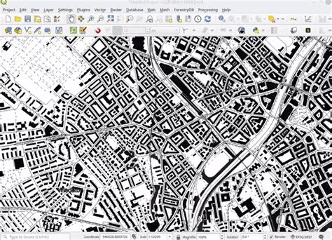 First Qgis Styling Of Vector Tiles With Mapbox Gl Style Using