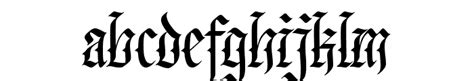 Glorious Victory Regular Font Blackletter Vintage What Font Is
