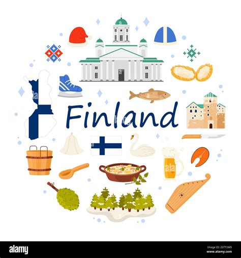 Helsinki Cathedral Snow Stock Vector Images Alamy