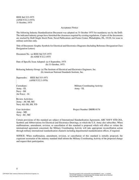 Graphic Symbols For Electrical And Electronics Diagrams Ieee