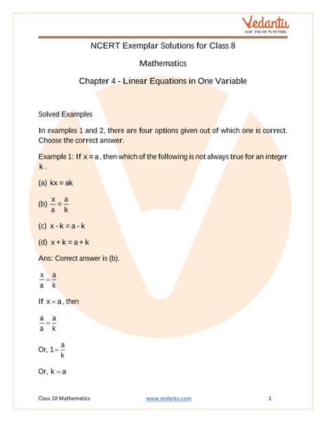 Linear Equations In One Variable Word Problems Class 8 Tessshebaylo
