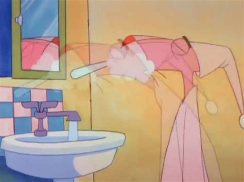 The Pink Panther Sleeping With His Toothbrush By Mimimeriem On Deviantart