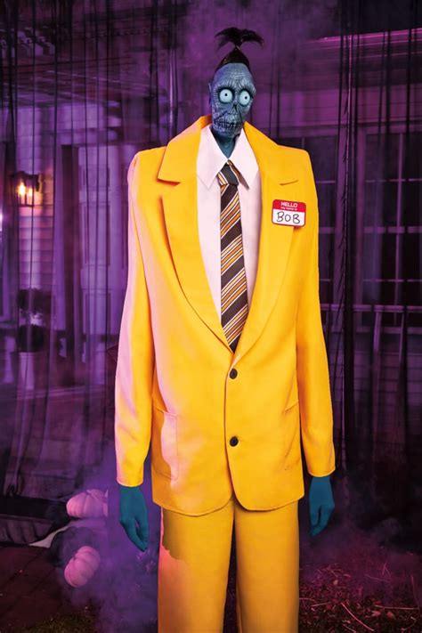 Beetlejuice Adult Shrunken Head Bob Costume Beetlejuice Halloween