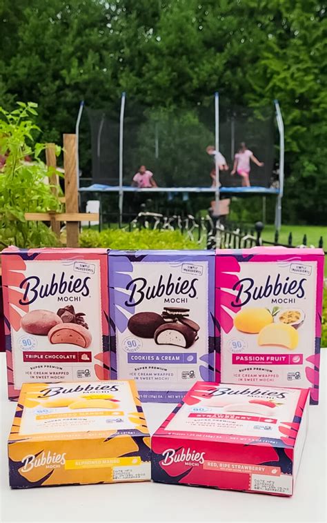New Bubbies Mochi Ice Cream Review Giveaway Life With Jay Simms