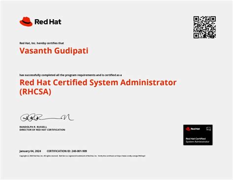 Vasanth Gudipati On Linkedin Redhatcertification Rhcsa 13 Comments