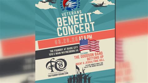 The Foundry To Host Veterans Benefit Concert Proceeds Support Salute