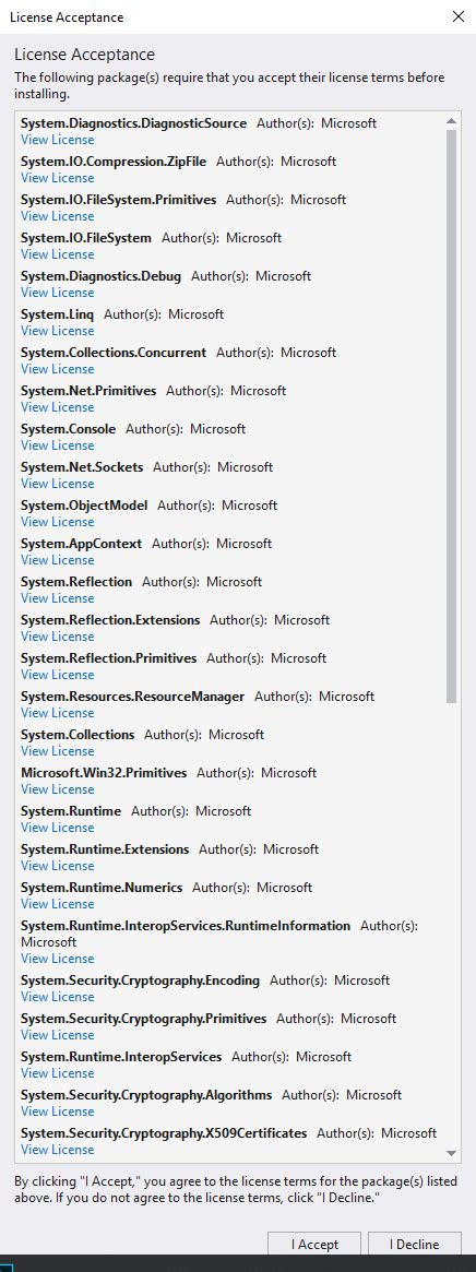 Adding Imagesharp Net Standard Results In Mind Boggling Install Experience Issue