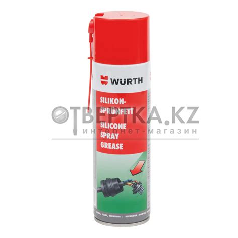 Силиконовая смазка Wurth WUERTH (500 мл) 0893223 купить в Алматы, цена ...
