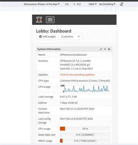 what are the user interface ui differences between opnsense and