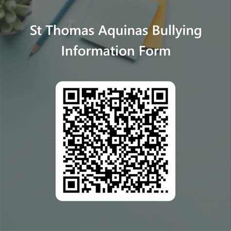 st thomas aquinas catholic school and sixth form anti bullying