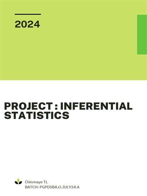 Inferential Statistics Pdf P Value Analysis Of Variance
