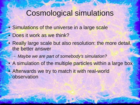 Cocos Building A Large Scale Cosmological Simulation Database Nowinski Ppt