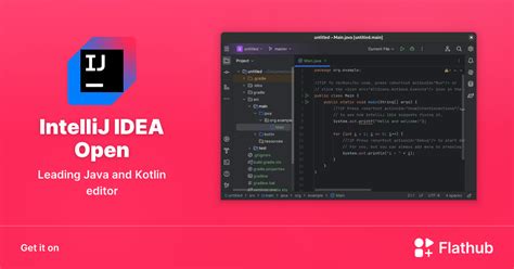 Install Intellij Idea Community On Linux Flathub