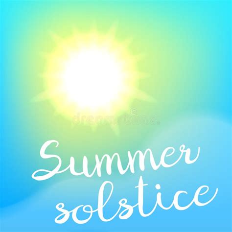 Happy Summer Solstice Clipart