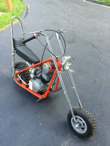 Mini Bike Vintage Mini Bike Bonanza Chopper Concourse Restored