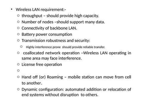 Ieee802 11 Pptx Wireless Lan Ieee 802 11 Pptx Computer Networking Computing