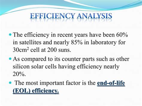 Triple Junction Based High Efficiency Tandem Solar Cells Pptx Physics Science
