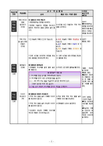 국어 수업안 꾸며 주는 말을 넣어 문장 완성하기