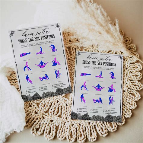 Editable Sex Positions Game Bride Or Die Printable Games