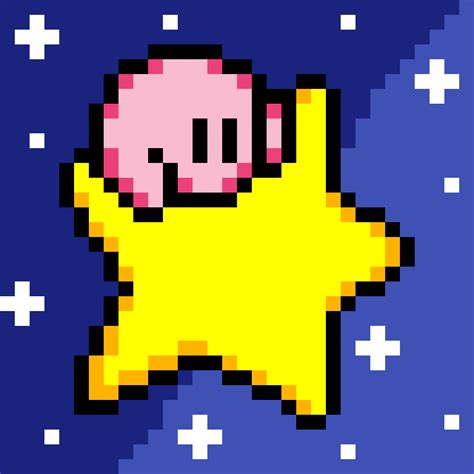 Kirby Fire Pixel Art