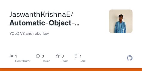 Github Jaswanthkrishnaeautomatic Object Detection Using Thermal