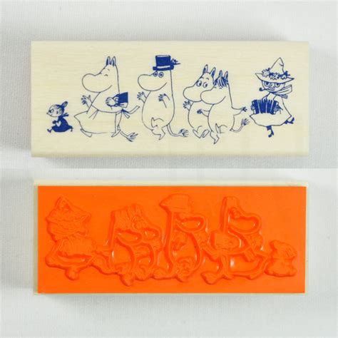 Beverly Stamp Maste No Aibou X Moomin Characters Tsw 137 Moomin