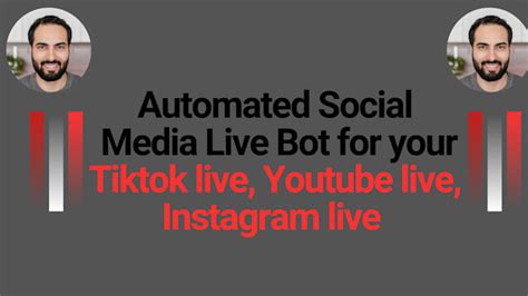 develop live streaming bot twitch bot tiktok bot youtube live bot with