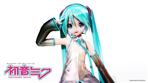 Mmd Appearance Miku Wallpaper By Handashin On Deviantart