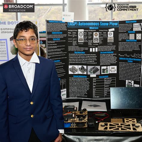 Broadcom Congratulations Aayush Iyer Broadcom Coding With Commitment® Winner At Pittsburgh