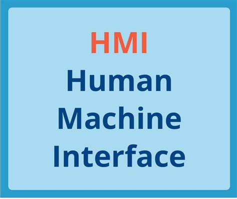 Hmi Full Form Instrumentation