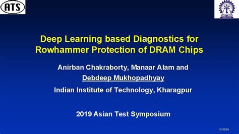 Deep Learning Based Diagnostics For Rowhammer Protection Of