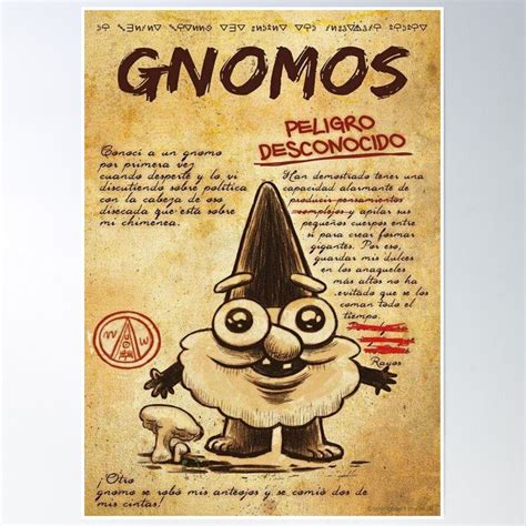 Gravity Falls Gnomes Poster в 2025 г Блокноты для эскизов Гравити