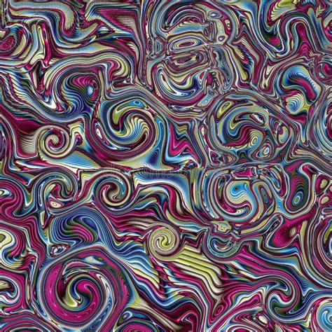 Fractal Complex Patterns Mandelbrot Set Detail Digital Artwork For Creative Graphic Stock