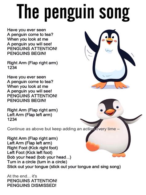 The Penguin Song Pdf