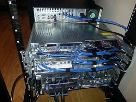 Server Rack Power Cable Management