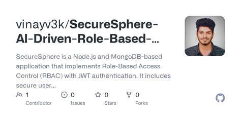 Github Vinayv3ksecuresphere Ai Driven Role Based Access Control With