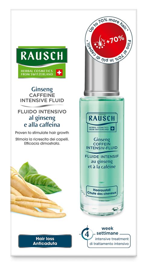 Rausch Енергизиращ флуид с женшен и кофеин против косопад 30ml Subra