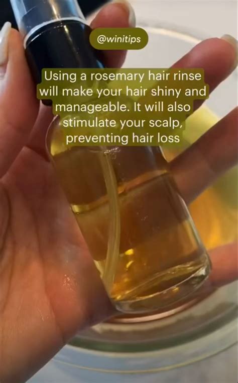 How To Make Rosemary Hair Rinse For Hair Growth Artofit