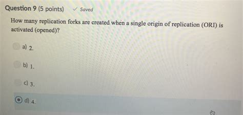 solved question 7 5 points saved which of the following