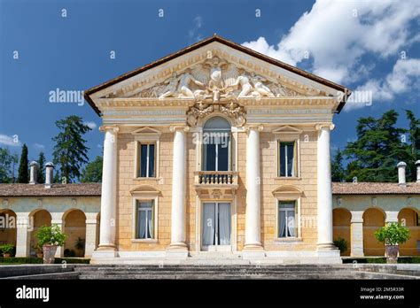 Maser Treviso Italy August 15 2009 Villa Barbaro Venetian Villa