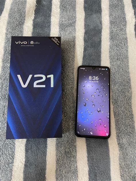 Vivo V21 5G Dusk Blue 128GB Mobile Phones Gadgets Mobile Phones Android Phones Vivo On