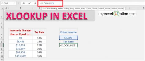 How To Use The XLOOKUP Function In Excel With 7 Examples MyExcelOnline