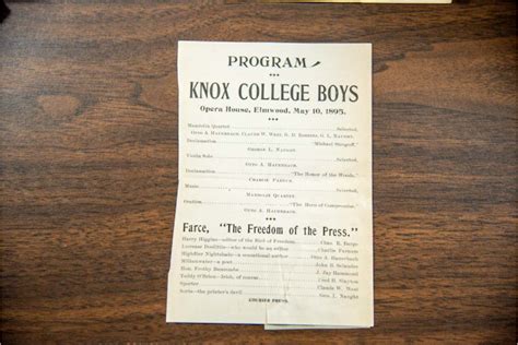 Remembering Otto Harbach Class Of 1895 Knox College