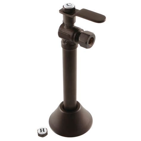 Kingston Brass Ca8320orb 12 Sweat X 38 Od Comp Angle Shut Off Valve